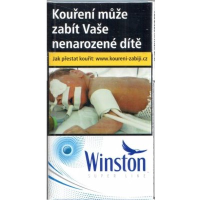 Winston super line Slim 20ks click od 117 Kč - Heureka.cz