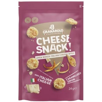 Granarolo Oven Baked Cheese Snack karamelizovaná cibulka 24 g od 45 Kč ...