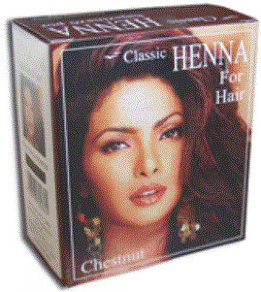 Barvy na vlasy – Classic Henna barva na vlasy v prášku kaštanová 100 g