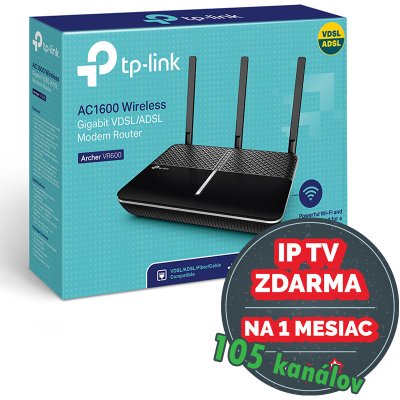 TP-Link Archer VR600 od 4 049 Kč - Heureka.cz