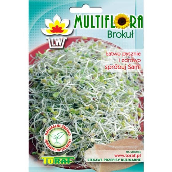MultiFlora Brokolice semena na klíčení 10 g od 24 Kč - Heureka.cz