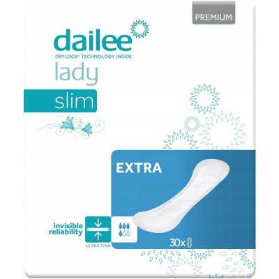 Dailee Lady Premium Slim Extra inkontinenční vložky pro ženy 30 ks od ...