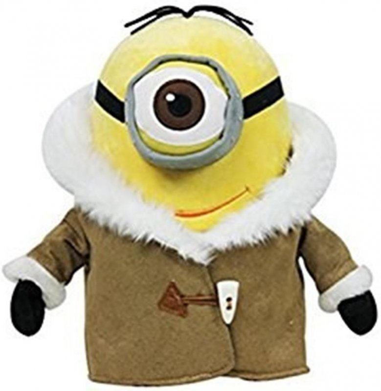 Jednooký Mimoň Stuart na expedici v kabátku z filmu Já Padouch a Mimoni ...