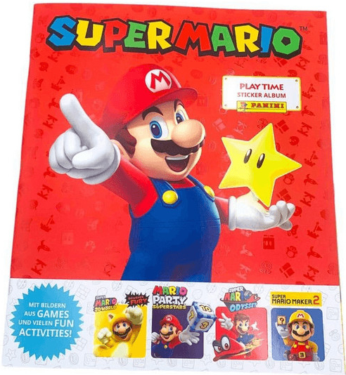 Panini Super Mario album na samolepky DE od 99 Kč - Heureka.cz