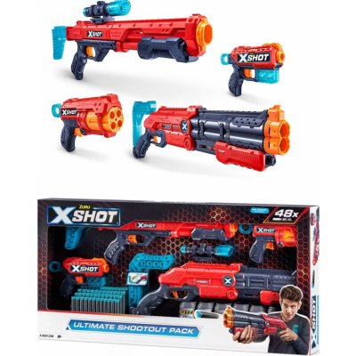 Zuru x-shot x shot excel ultimate shootout package od 761 Kč - Heureka.cz