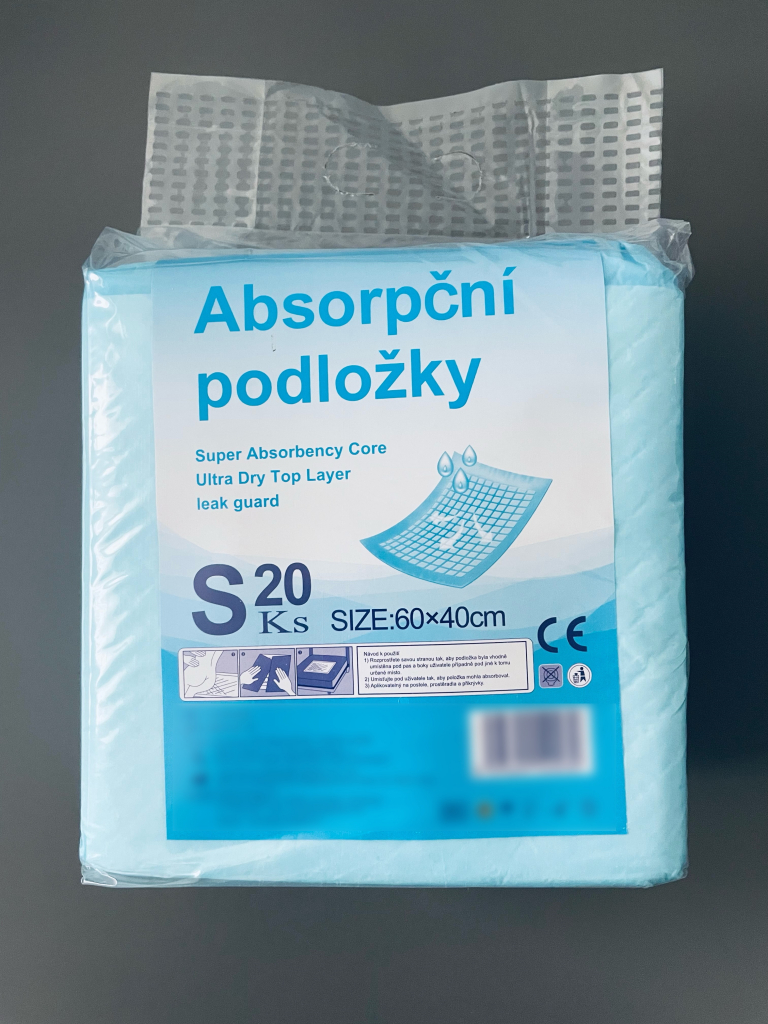 Black Storm inkontinenční podložka pod pacienta 60x40 20 ks od 85 Kč ...