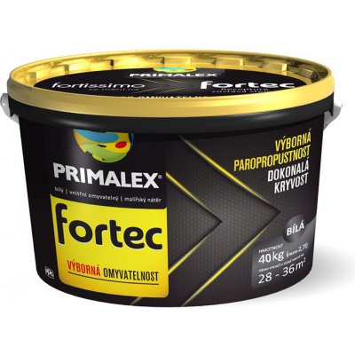 PPG Primalex Fortec bílý 40 kg od 3 999 Kč - Heureka.cz