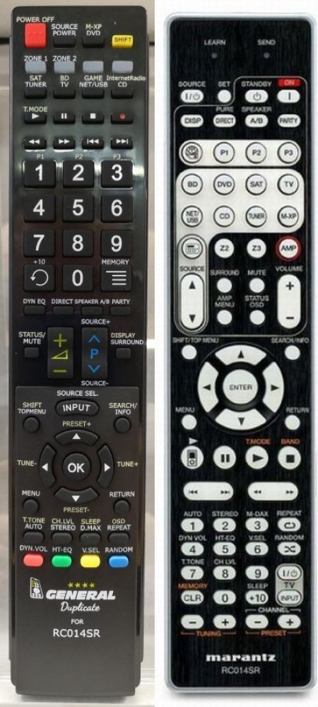 Dálkový ovladač General Marantz RC014SR – Zboží Mobilmania
