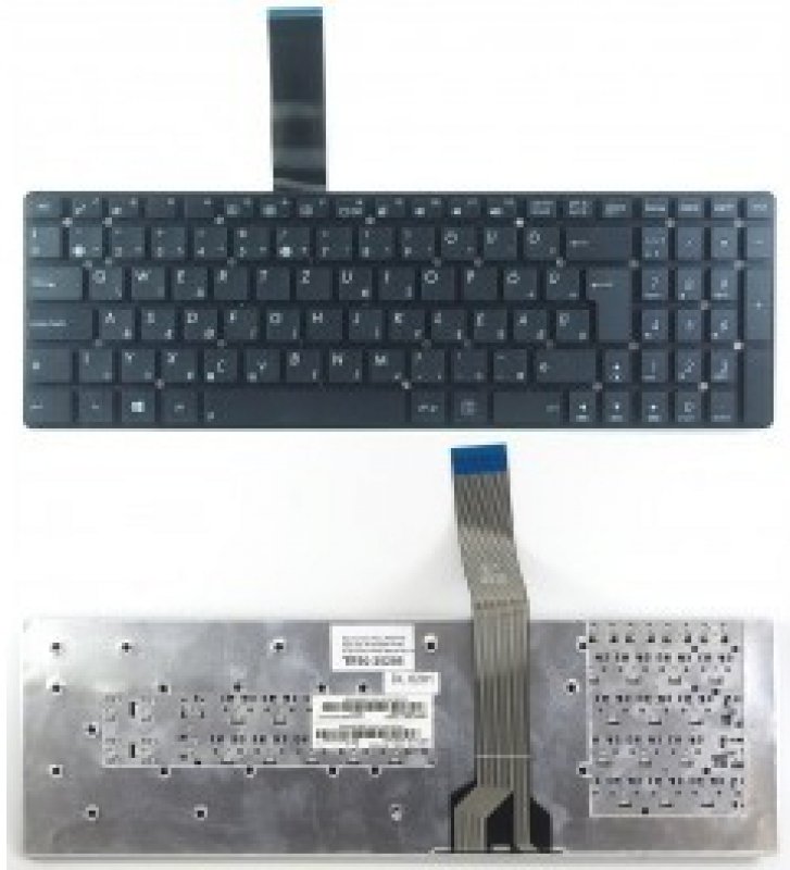 billentyűzet Asus A55 A75 K55 U57 K75 R500 R700 fekete Magyar layout ...
