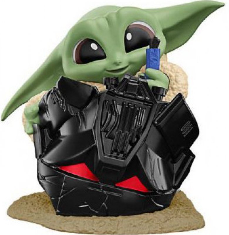 Hasbro Star Wars Bounty Collection mini Grogu Helmet Hijinks – Zboží ...