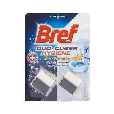 Bref WC Duo Cubes Hygiene WC kostka do nádržky 2 x 50 g od 42 Kč ...