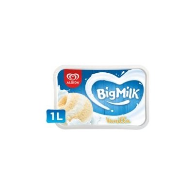 Algida Big Milk Vanilka zmrzlina 1000 ml od 75 Kč - Heureka.cz