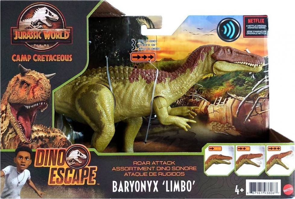 Mattel Jurský svět Křídový kemp Baryonyx Limbo od 790 Kč - Heureka.cz