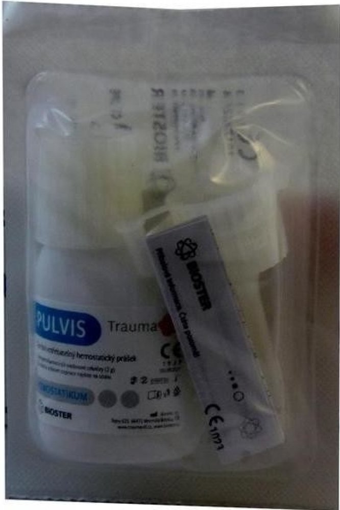 Obvazové materiály – Traumacel Pulvis 2 g sterilní