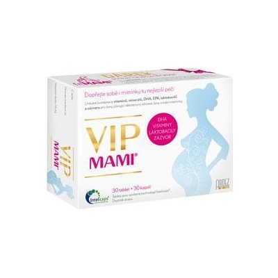 VIP mami 30 tablet + 30 kapslí od 547 Kč - Heureka.cz