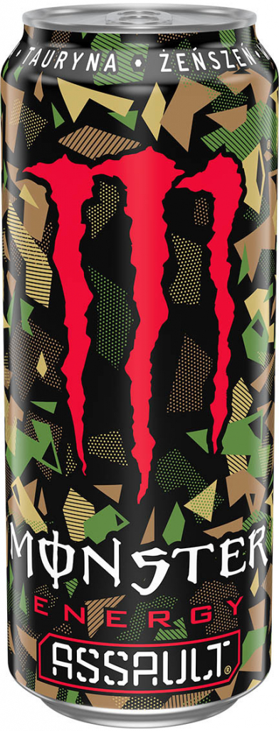 Monster Assault Energy Drink 500 ml od 69 Kč - Heureka.cz