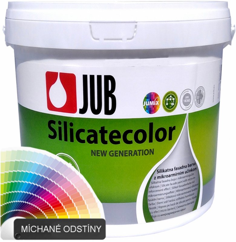 Jub Míchaná silikátová fasádní barva SILICATECOLOR - 5 L - 700C Joy 15 ...