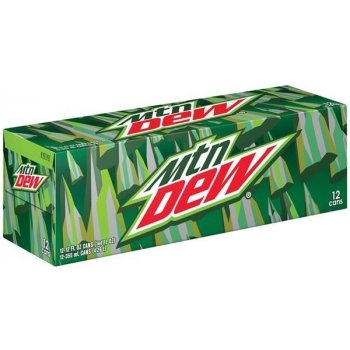 Mountain Dew USA box 12 x 355 ml od 259 Kč - Heureka.cz