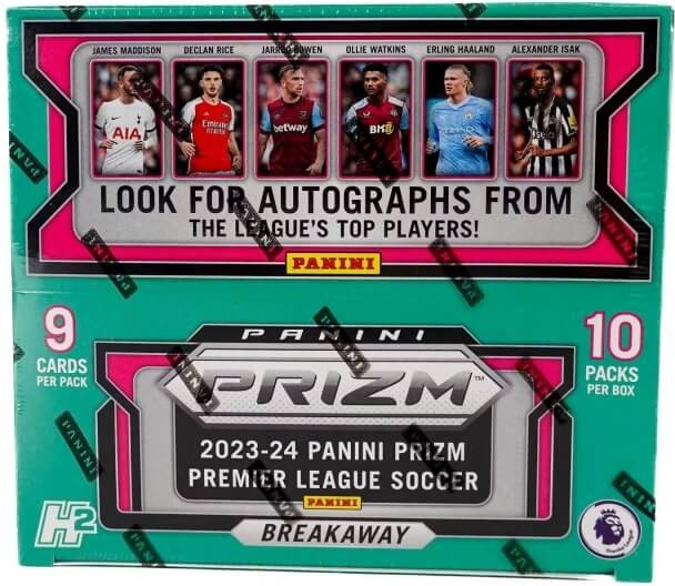 Panini 2023-2024 Prizm Breakaway Premier League Hobby Box od 4 499 Kč ...