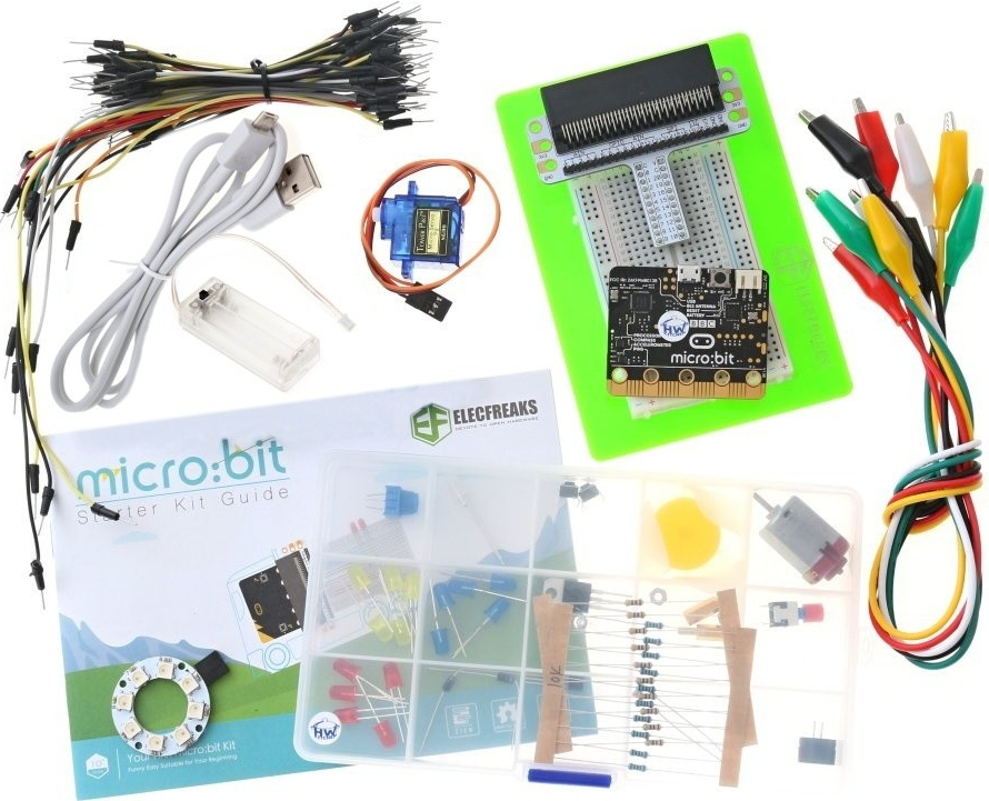 ElecFreaks BBC micro:bit Starter Kit Varianta kitu: s modulem Micro:bit ...