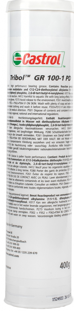 Castrol Tribol GR 100 PD 1 20 x 400g od 8 364 Kč - Heureka.cz