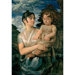 Reprodukce - Slavné obrazy VII-179 Philipp Otto Runge - Pauline Runge ...