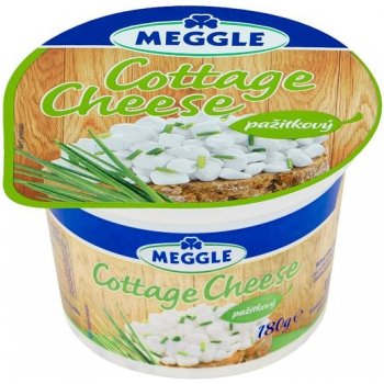 Meggle Cottage cheese čerstvý sýr pažitkový 180g od 40 Kč - Heureka.cz