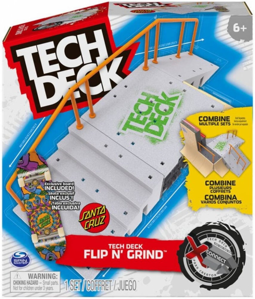 Fingerboardy – Tech Deck Xconnect Park Flip N Grind