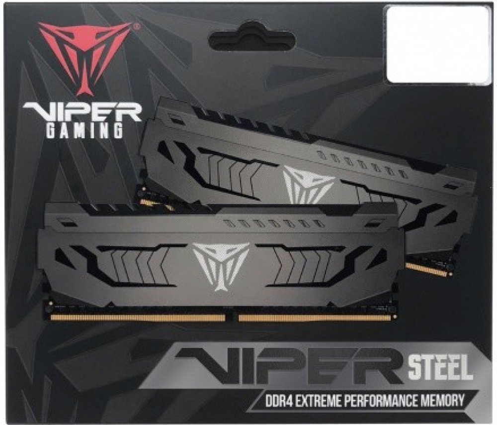 Patriot Viper Steel DDR4 16GB (2x8GB) 4400MHz CL19 PVS416G440C9K ...