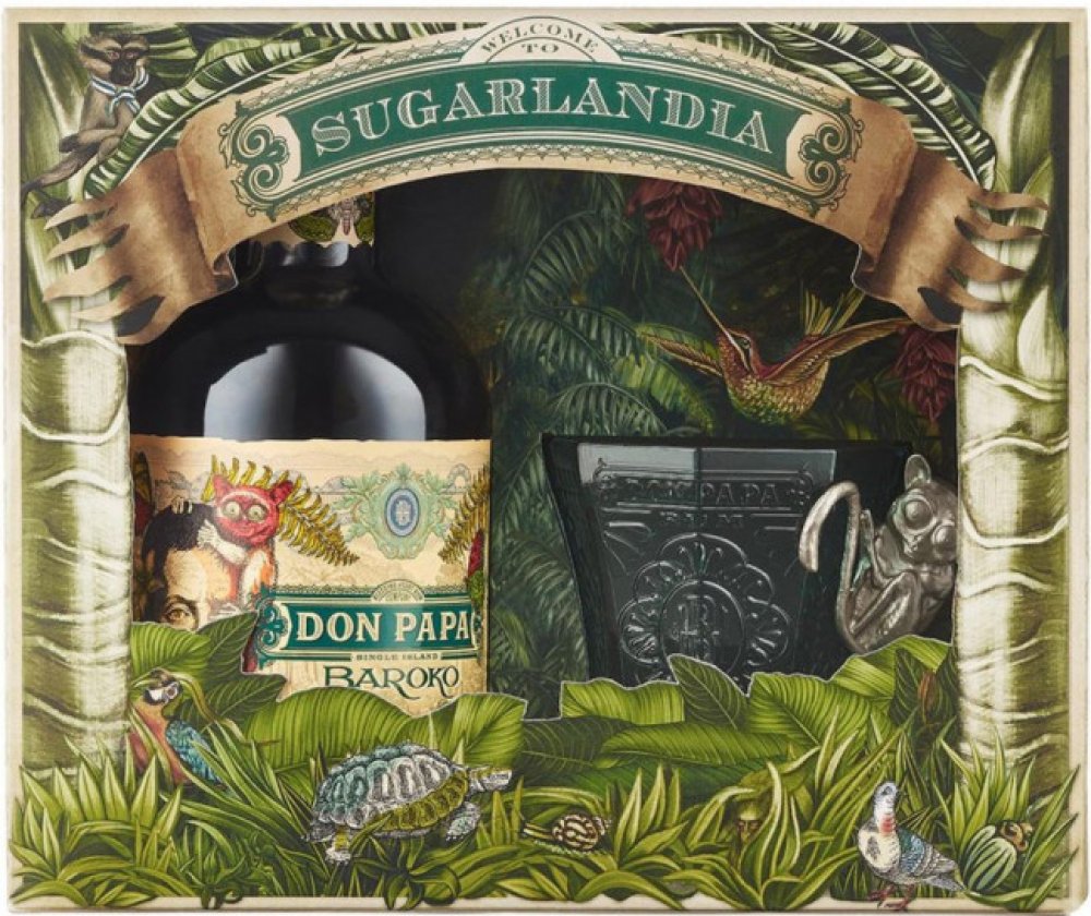 Don Papa Rum Baroko 40% 0,7 l (dárkové balení 1 hrnek) – Zboží Dáma