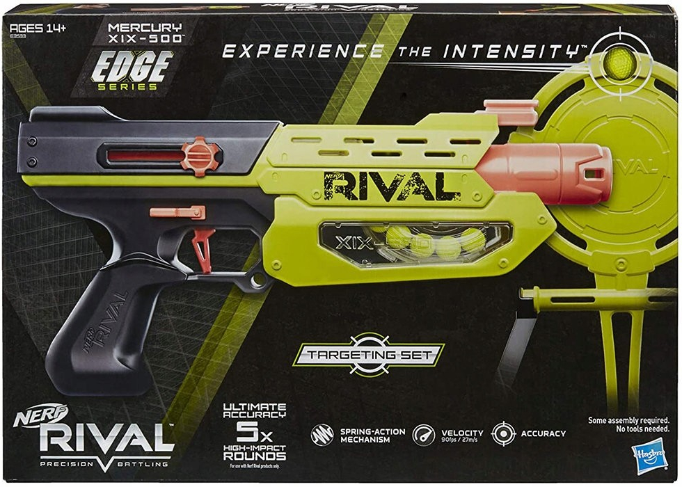 NERF RIVAL NA KULIČKY MERCURY XIX-500 ŠTÍT E3533 od 582 Kč - Heureka.cz
