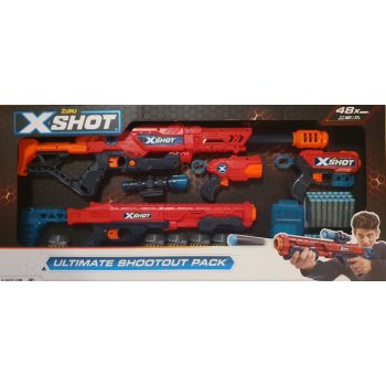 X-shot Ultimate Shootout Pack 2.0 od 1 079 Kč - Heureka.cz