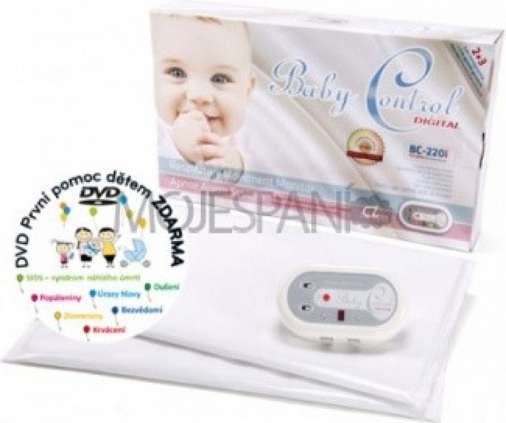 Dětské chůvičky – Baby Control BC-230 Monitor dechu Digital s třemi ...