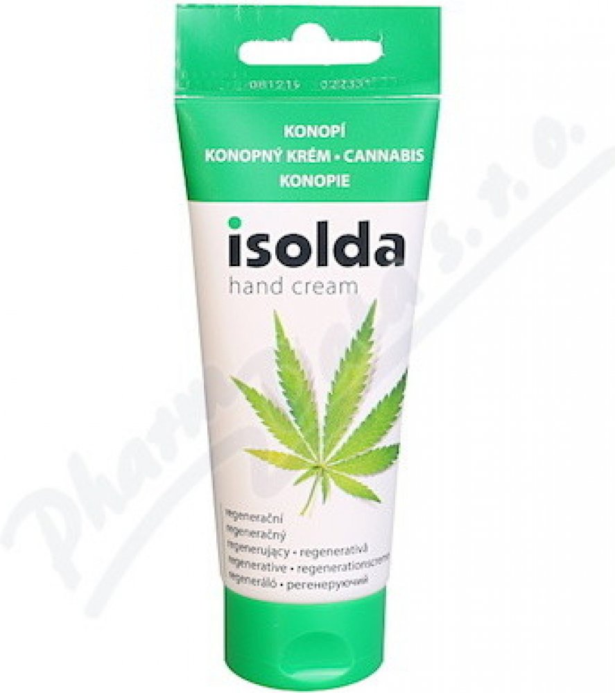 Isolda Cannabis krém na ruce s pupálkovým olejem 100 ml – Zboží Mobilmania