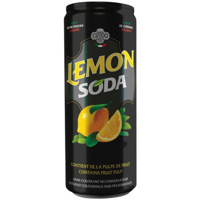 Crodo Lemon Soda 330 ml od 32 Kč - Heureka.cz