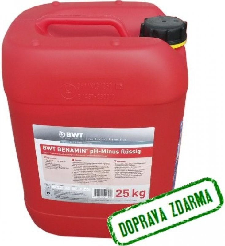 Benamin pH mínus tekutý 25 kg – Zboží Mobilmania