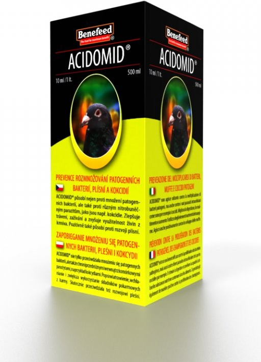 Aquamid Acidomid pro holuby 0,5 l od 75 Kč - Heureka.cz