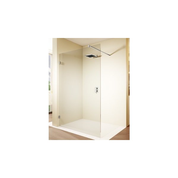 RIHO SCANDIC NXT X400 120 pevná stěna chrom/sklo čiré+Riho Shield v ...