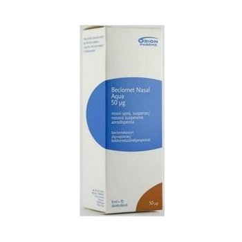 BECLOMET NASAL AQUA 50MCG/DÁV NAS SPR SUS 1X23ML/200DÁV od 171 Kč ...