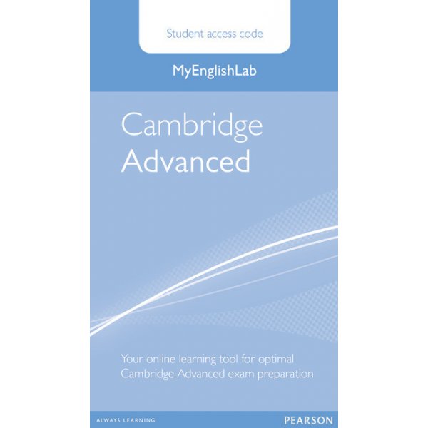 MyEnglishLab: Cambridge Advanced Student's Access Code Card od 506 Kč ...