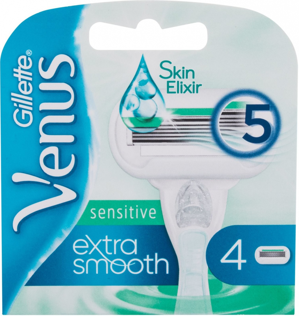 Gillette Venus Extra Smooth Sensitive 4 ks od 358 Kč - Heureka.cz