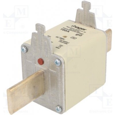 HAGER LNH3160M Fuse: fuse; gG; 160A; 500VAC; industrial; NH3C od 469 Kč ...