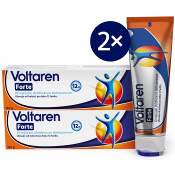 VOLTAREN FORTE DRM 20MG/G GEL 150G IIB + VOLTAREN FORTE DRM 20MG/G GEL ...