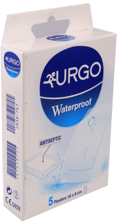 Urgo Waterproof voděodolná náplast Aquafilm 10 x 6 cm 5 ks od 61 Kč ...