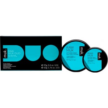 muk HairCare RAW DUO Stylingová hlína na vlasy Raw Muk 50 g ...