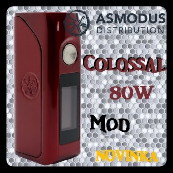Asmodus COLOSSAL 80W TC MOD Červená od 899 Kč - Heureka.cz