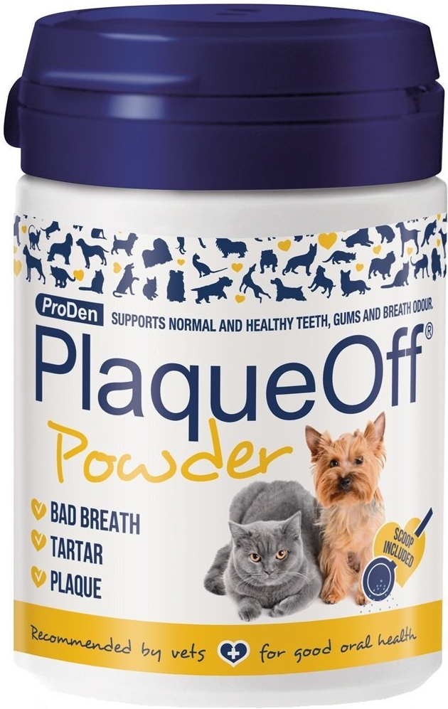 ProDen PlaqueOff Powder pro psy a kočky zubní kámen 40 g od 259 Kč ...