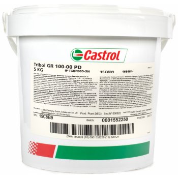 Castrol Tribol GR 100 PD 00 5 kg od 2 608 Kč - Heureka.cz