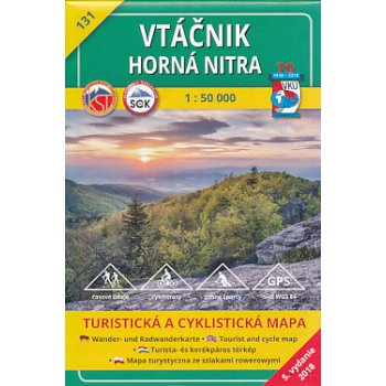 Vtáčnik Horná Nitra 1:50 000 SK Mapa skládaná od 165 Kč - Heureka.cz