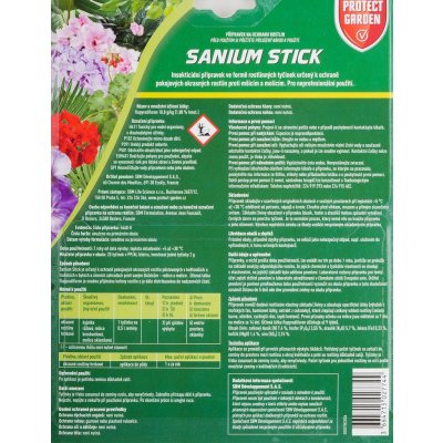 Bayer Garden Sanium stick insekticidní tyčinky 20 ks od 178 Kč - Heureka.cz